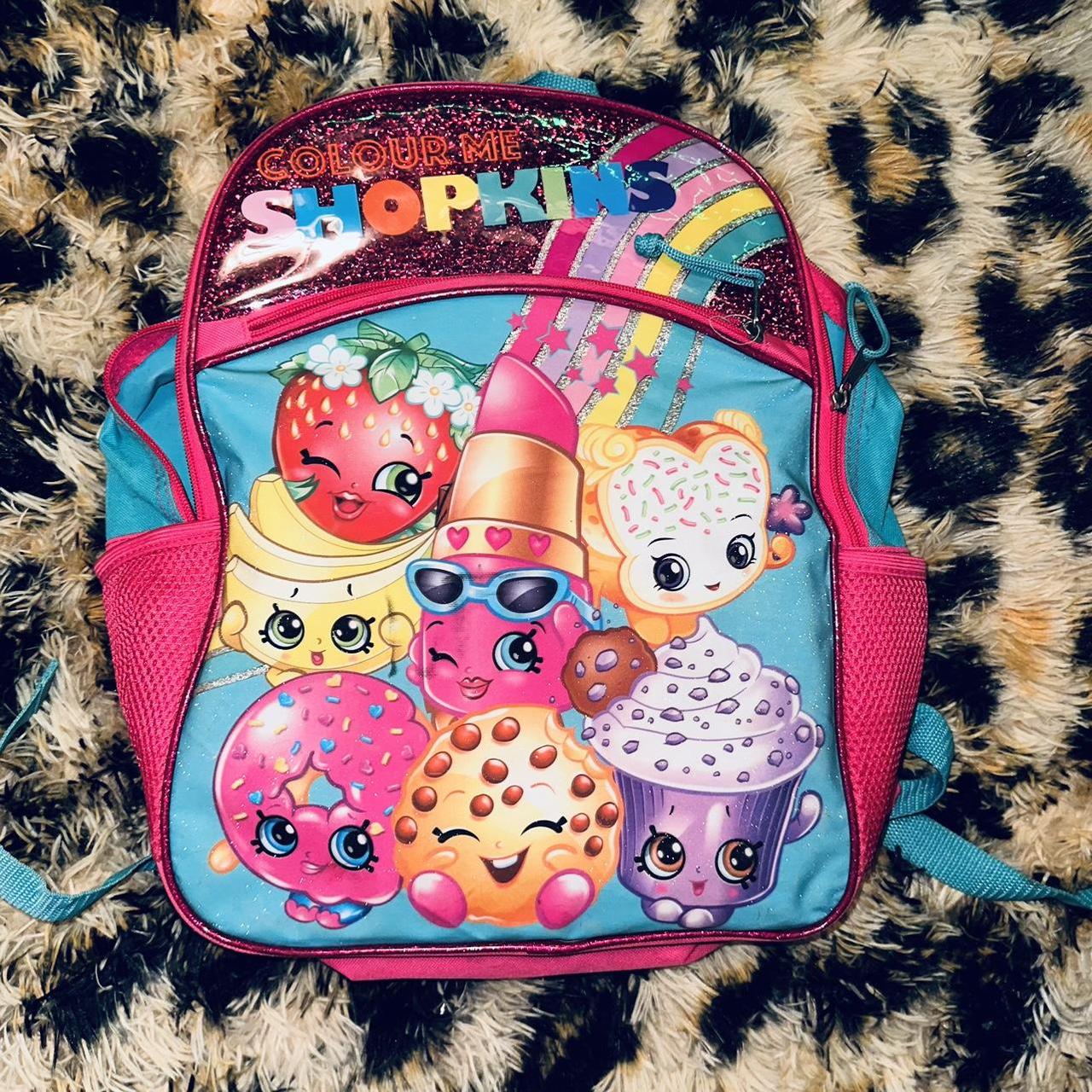 Shopkins backpack #y2k #shopkins #toys #cool #fun - Depop