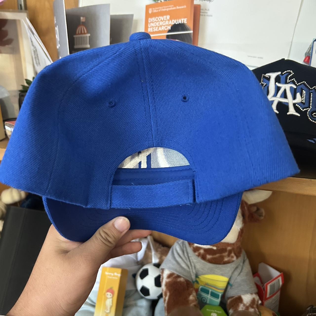 Blue New York Yankees baseball cap #y2k... | Depop