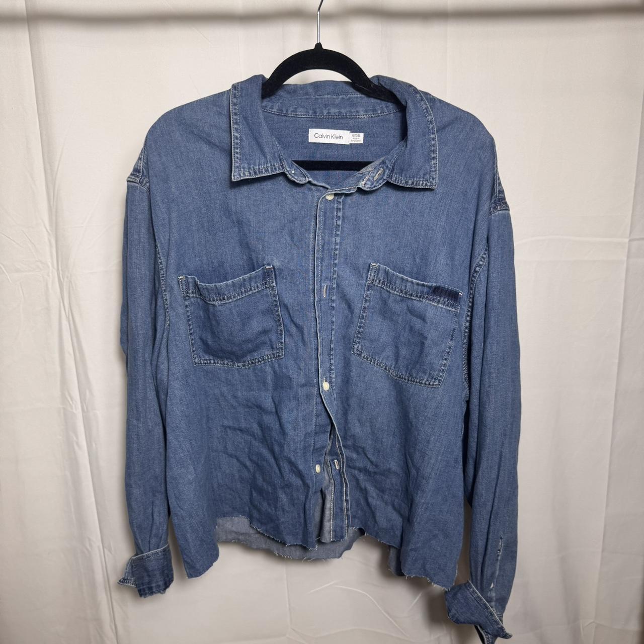 Men’s Calvin Klein Demin light Jacket | Depop