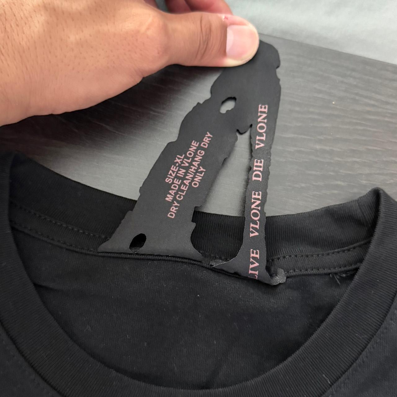 Vlone - Rhinestone Friends- Size: XL (Fits more... | Depop