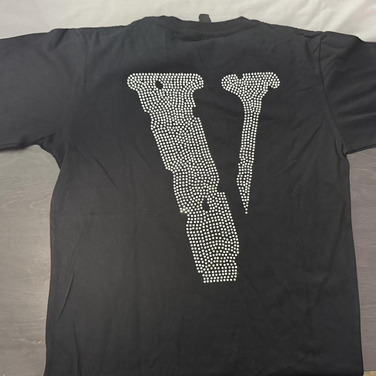 Vlone - Rhinestone Friends- Size: XL (Fits more... | Depop