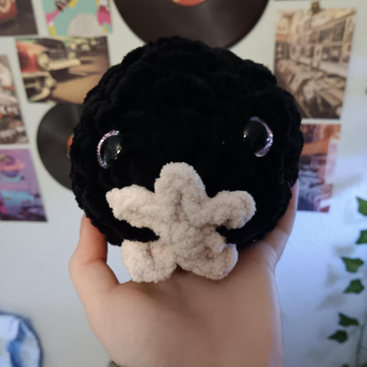 Crochet soot sprite plushie🩷 | Depop
