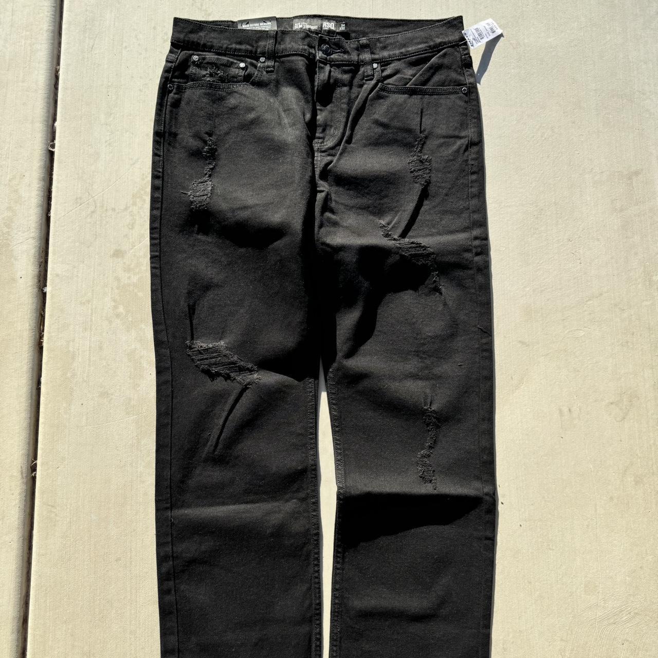 BRAND NEW RSQ BLACK JEANS SIZE... - Depop