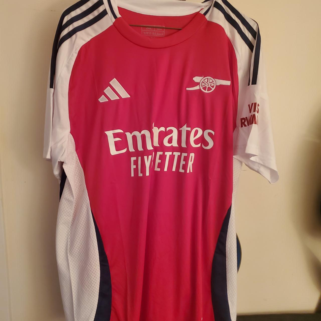 Arsenal 2024/25 Jersey 2XL fits like a US XL - Depop