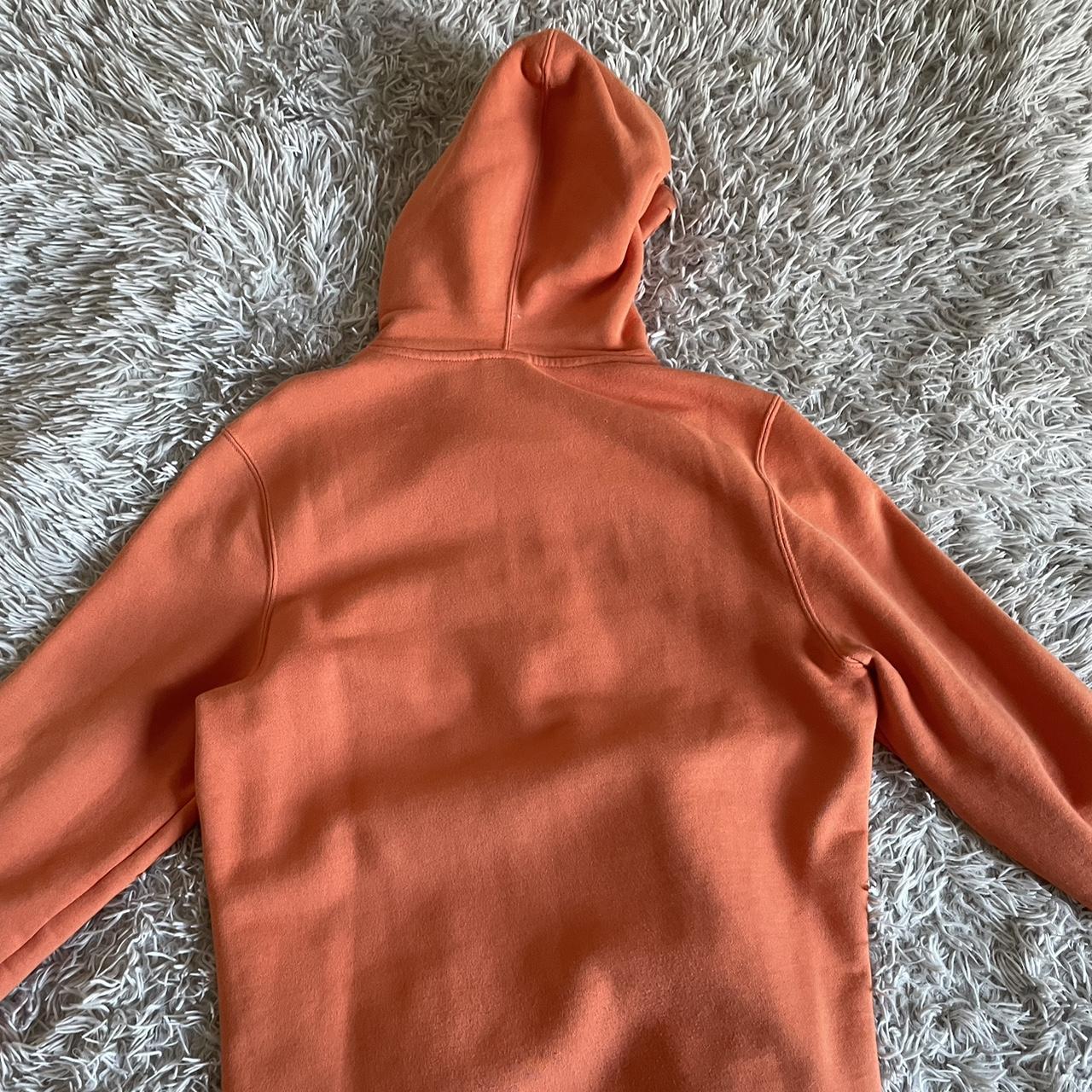 Stüssy Men's Orange Hoodie | Depop