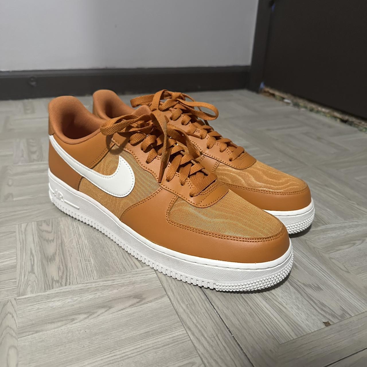 Size 11.5 orange af1 New without box | Depop