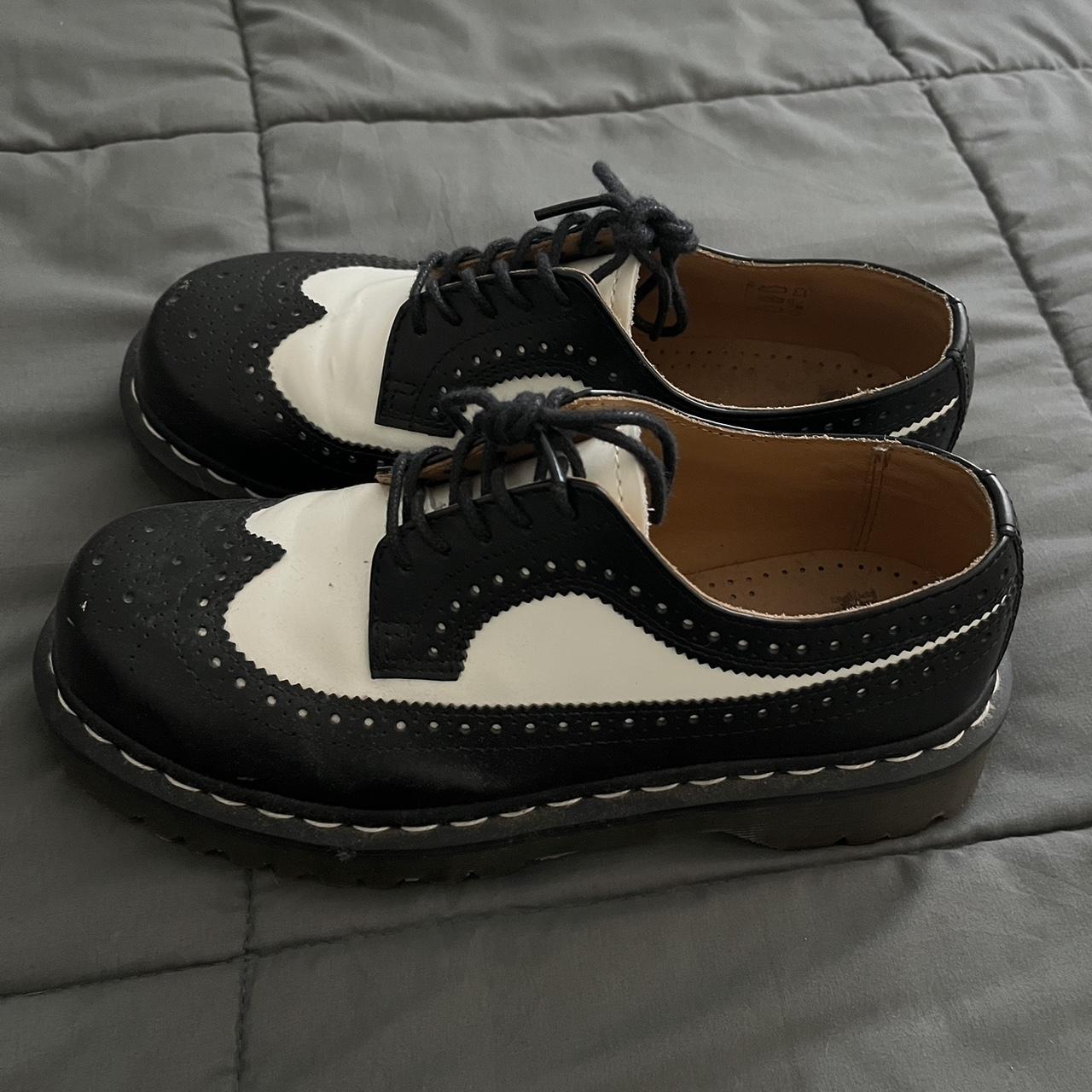 doc martin’s 3989 BEX SMOOTH LEATHER BROGUE SHOES - Depop