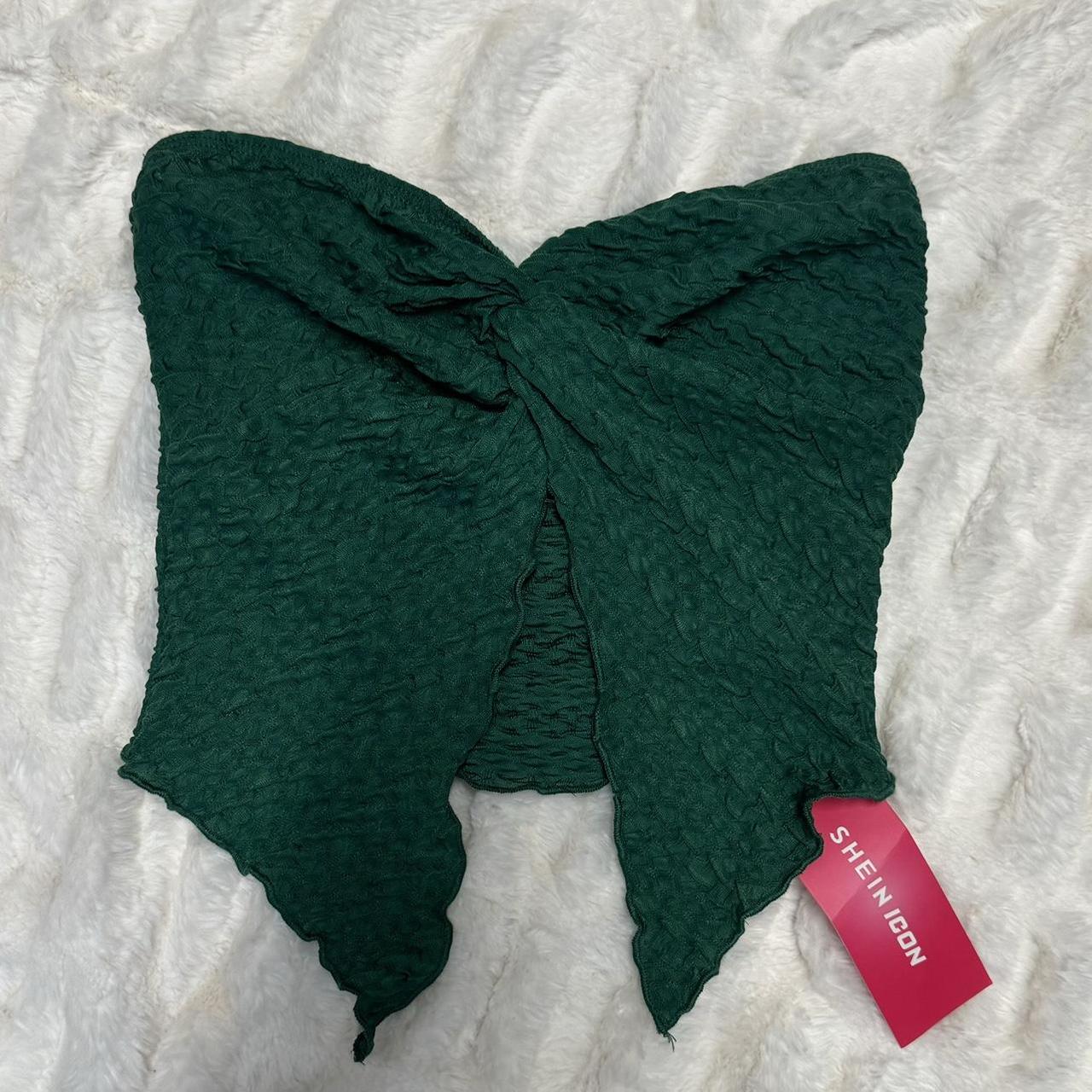 cute green going out top - Depop