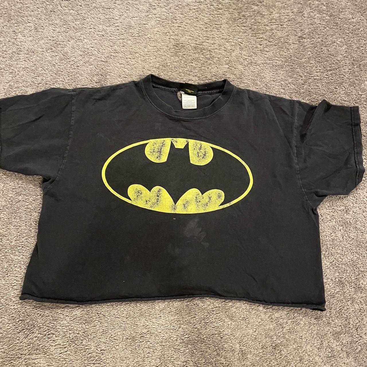 Vintage Y2K Batman cropped tee #vintage #y2k - Depop
