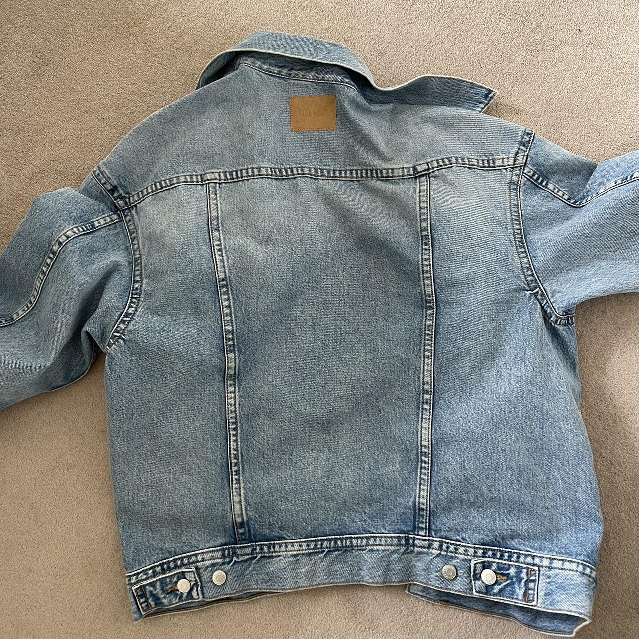 Weekday denim jacket Worn once - great condition... - Depop