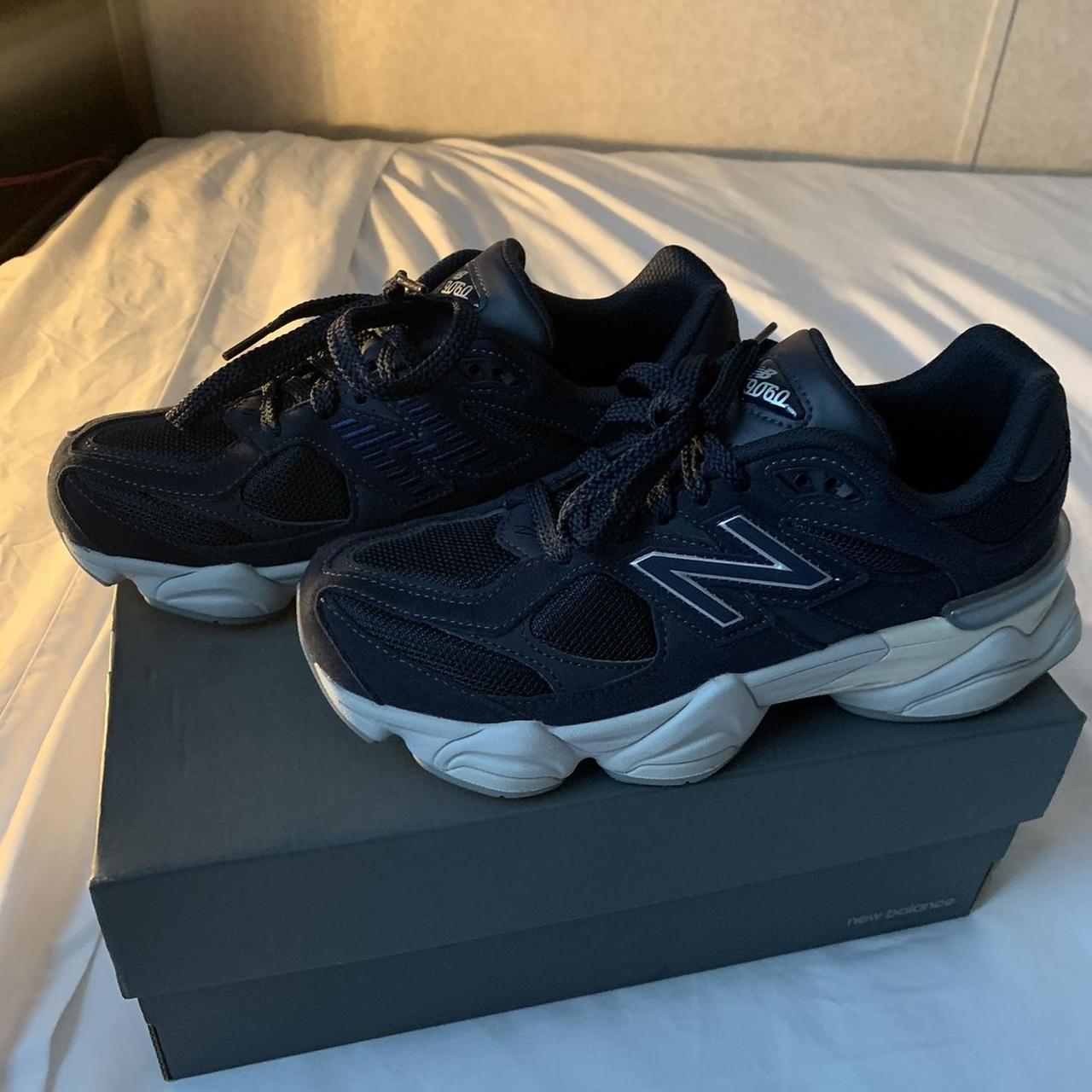 Navy Blue New balance 9060 sneakers/ Worn Once - Depop