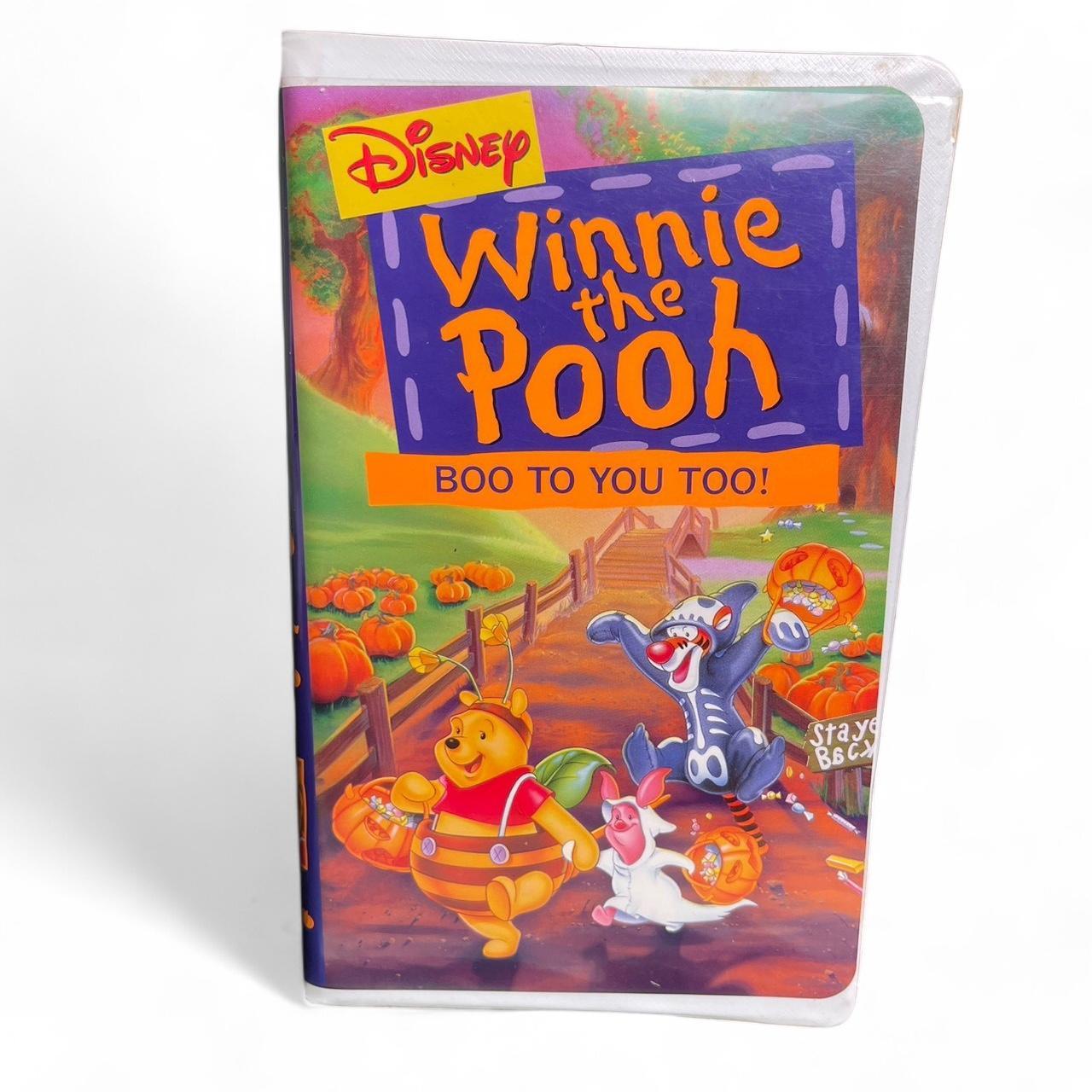 1997 Winnie the Pooh Boo to You Too VHS Tape VHS 🎃-... - Depop