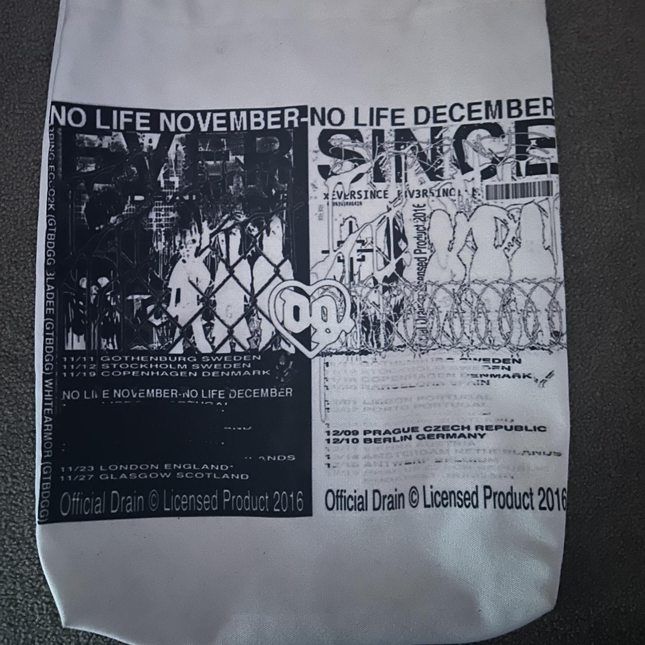 drain gang bladee eversince album cover tote bag... | Depop