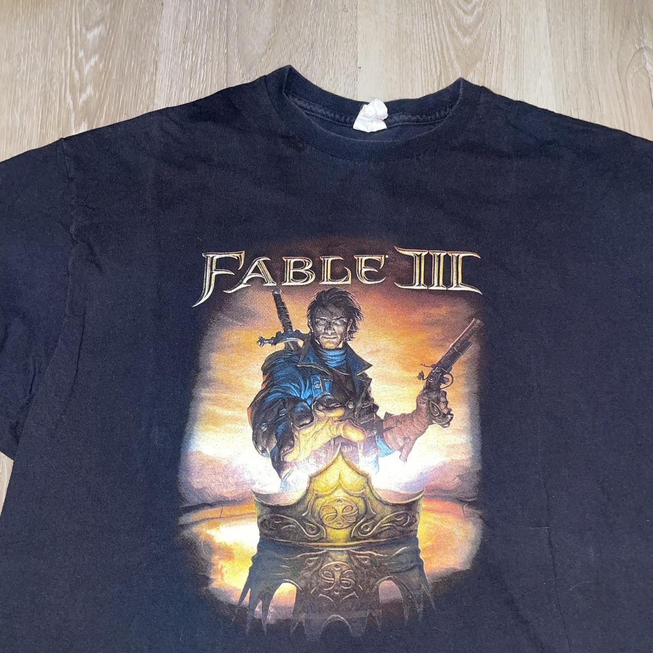Fable 3 shirt. Xl. Xbox 360 promo. Good used... - Depop