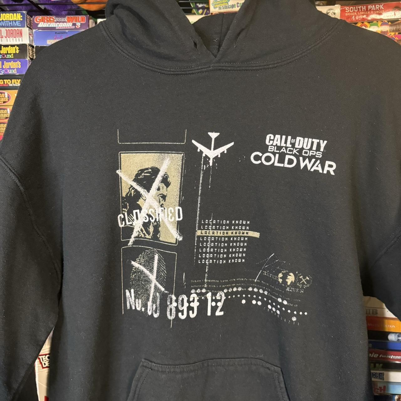 Call of duty Cold War hoodie size m good used... | Depop