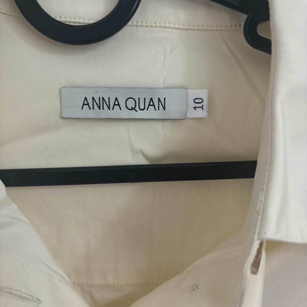 BNWT - Anna Quan Brooklyn Shirt in Cream - Size... - Depop