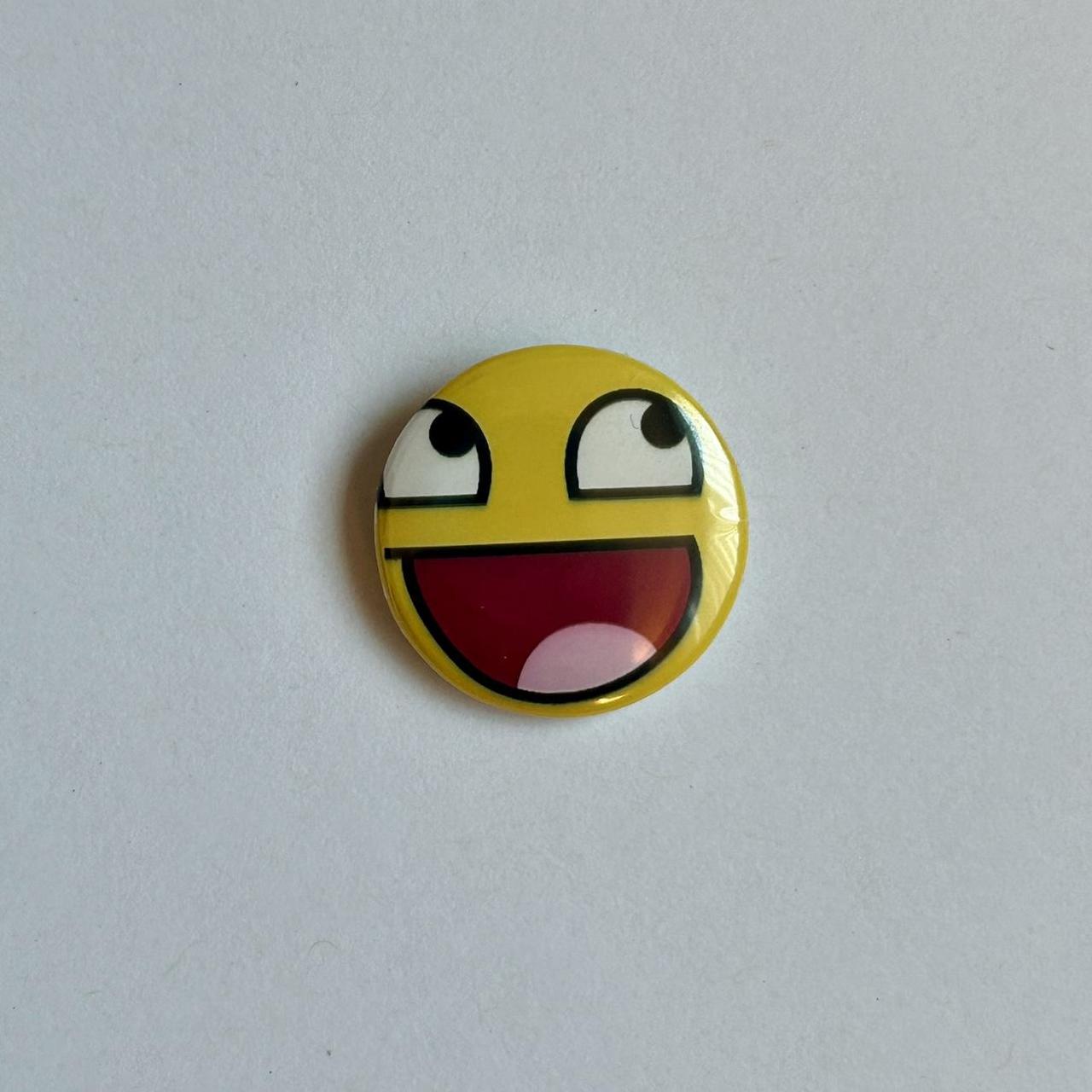 Epic Face Pin - Depop