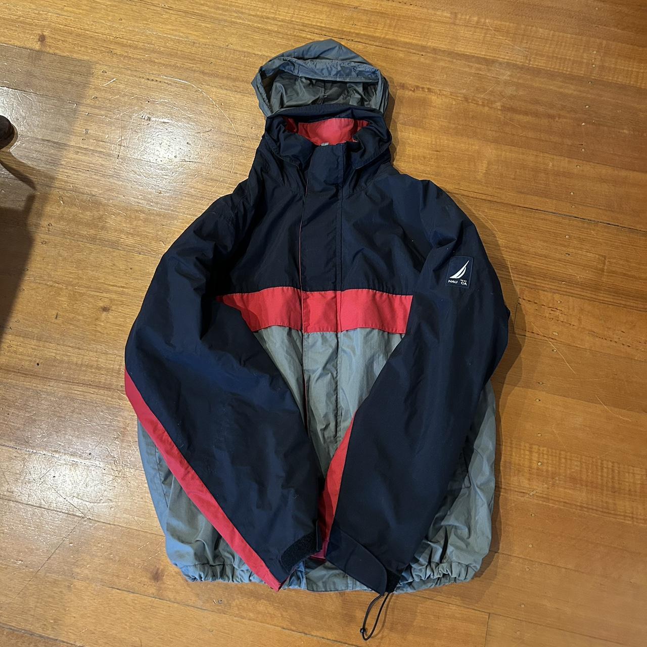 vintage nautica jacket 💥 - dope jacket, has a nice... - Depop