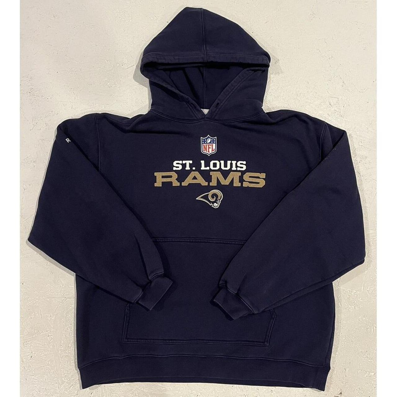 Vintage Reebok St Louis Rams NFC West Sweatshirt... | Depop