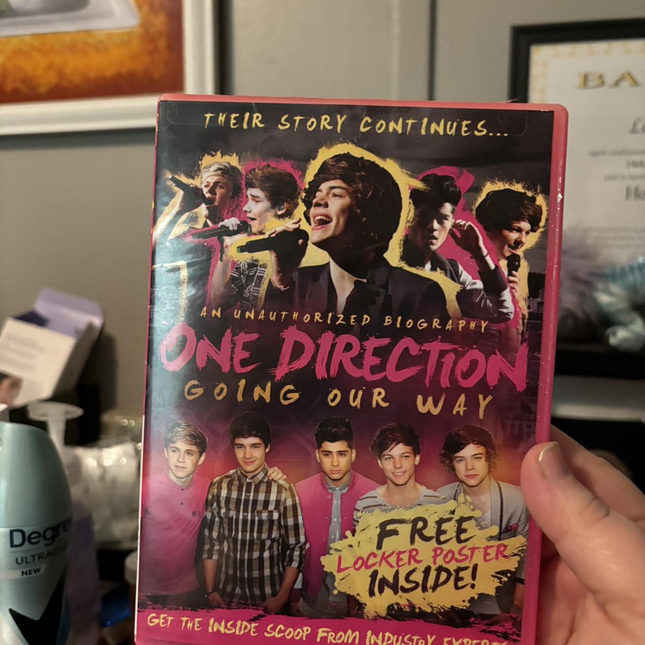 One Direction DVD with poster no stretches - Depop