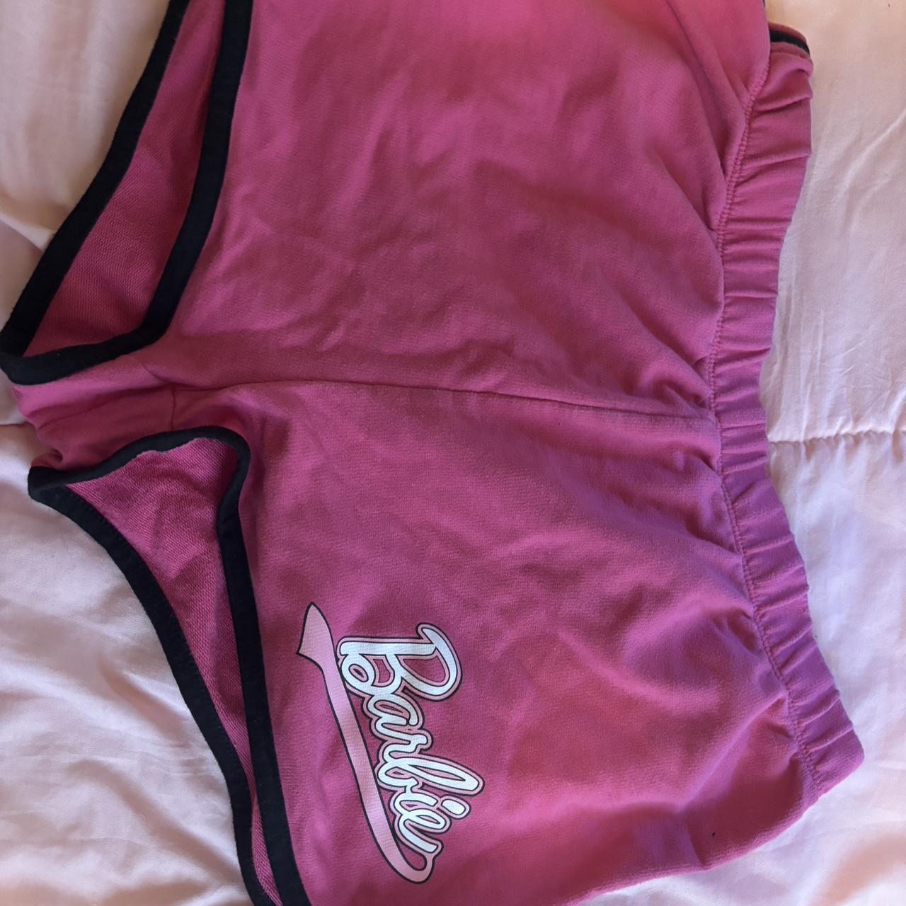 Barbie shorts. Worn few times - Depop