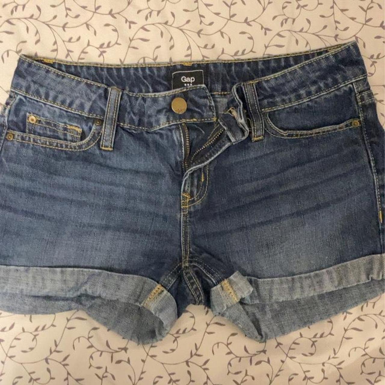Gap denim shorts #denimshorts #denim #shorts #gap... | Depop