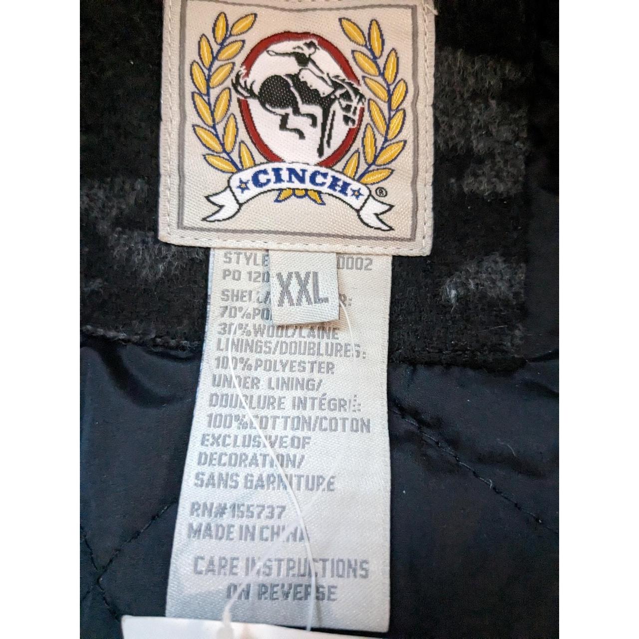 Cinch Aztec Wooly Concealed Carry Full Zip Coat... | Depop