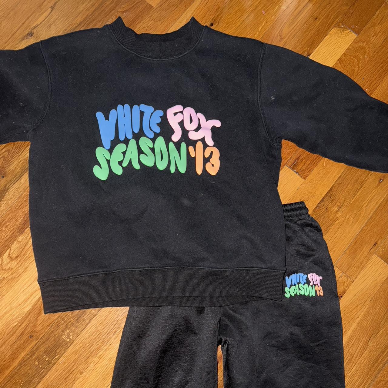 white fox sweat set worn a couple of times perfect... | Depop