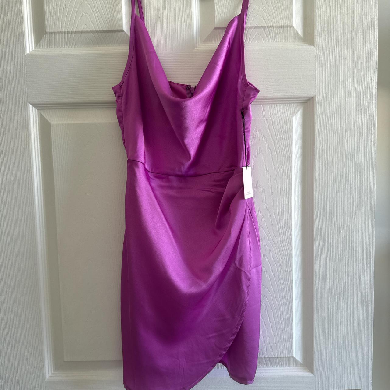 Superdown Pink Slip Dress Night Out Dress Never Depop
