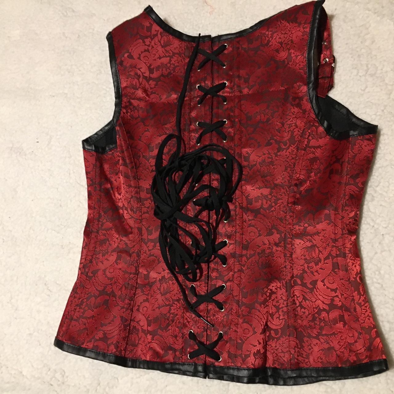 Steel Boned Corset Depop