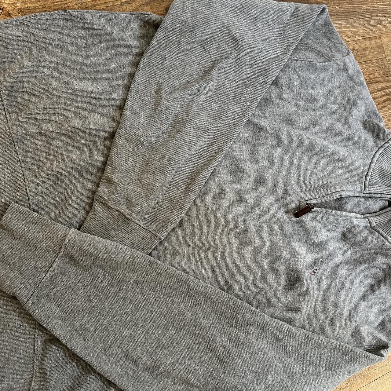 Grey Gant quarter zip jumper #smart Size L Lovely... - Depop