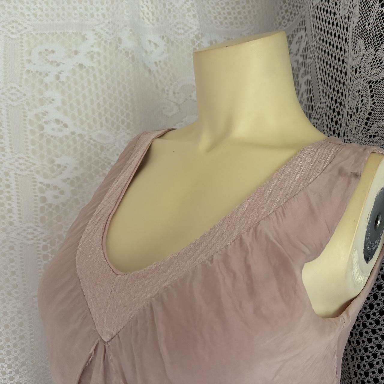 Pink ruffle tank top #feminine #casual | Depop