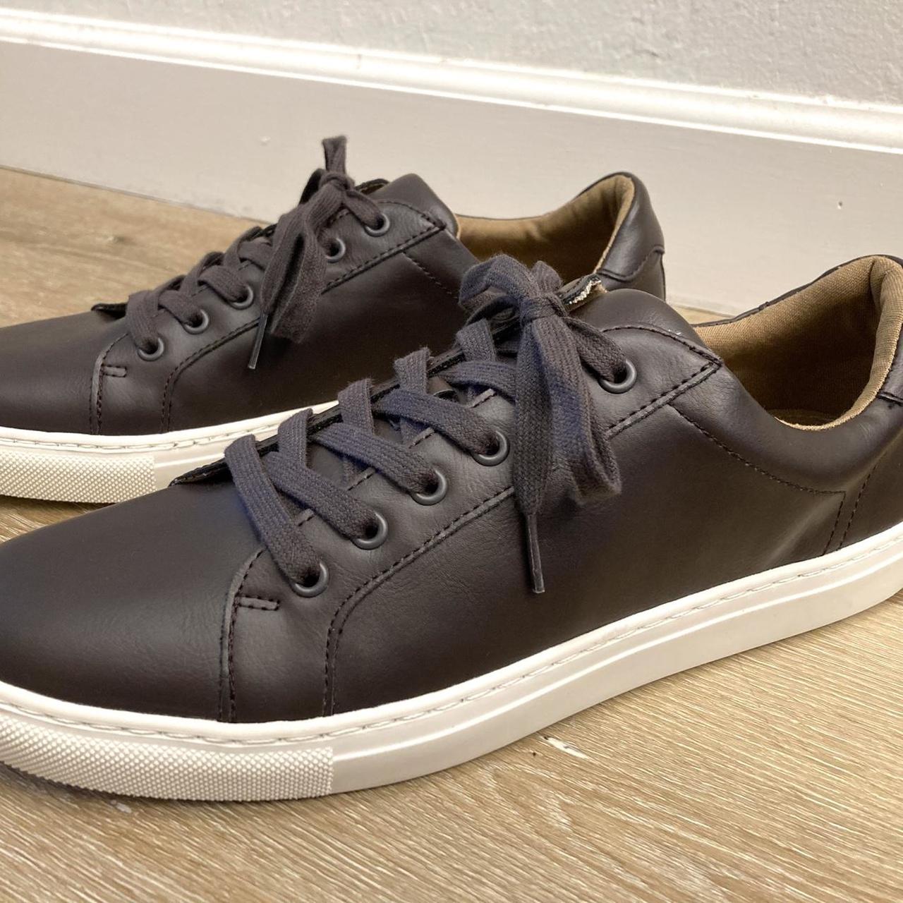 Banana Republic Dark Brown Sneakers Casual Shoes... | Depop