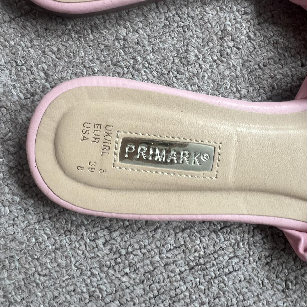 primark pink sliders - Depop