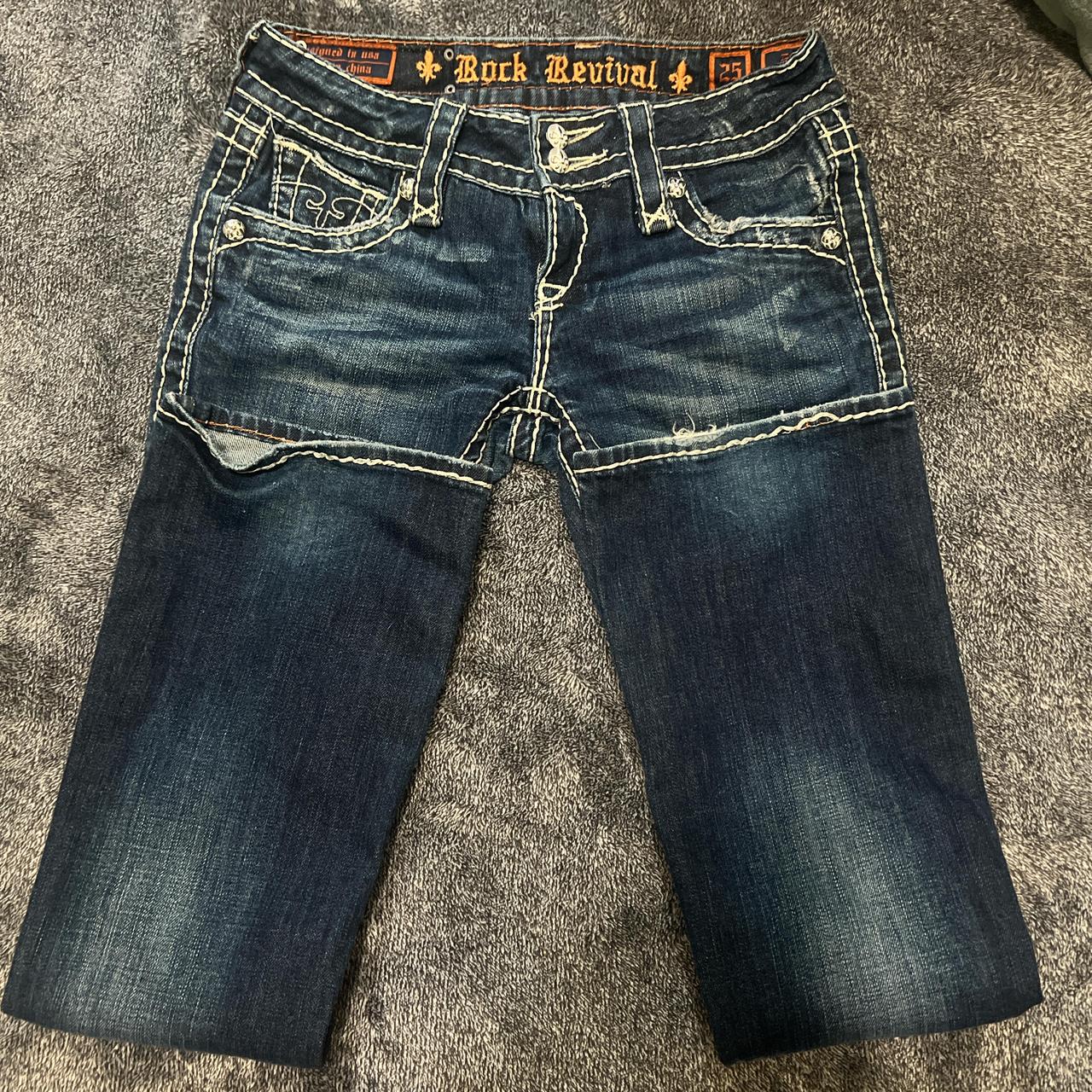 Women’s Rock Revival Boot Cut Jeans - Style Eva,... - Depop