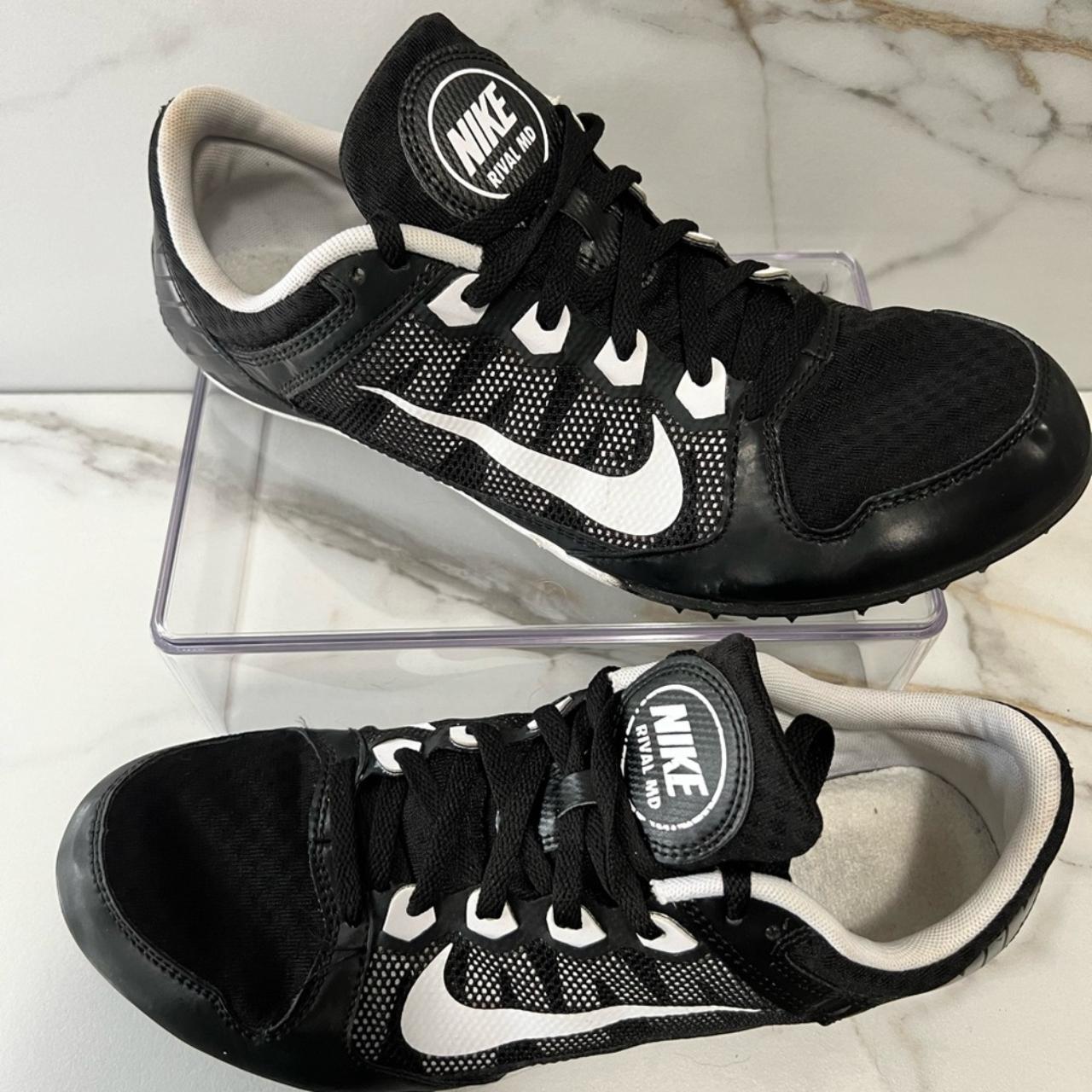 Men’s Nike Rival MD racing black lace up shoe. Great... - Depop