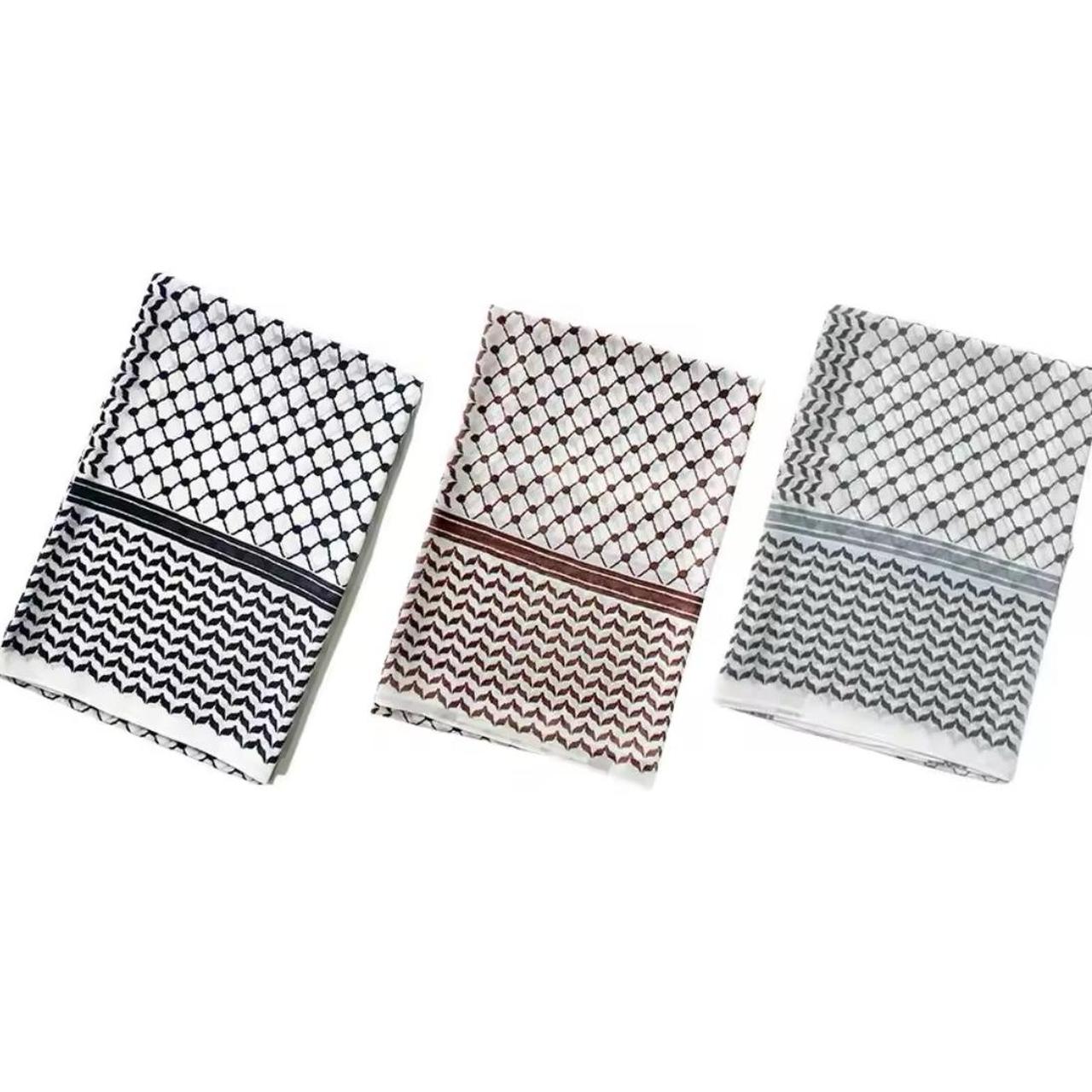 Brown chiffon kuffia shawl hijab | Depop