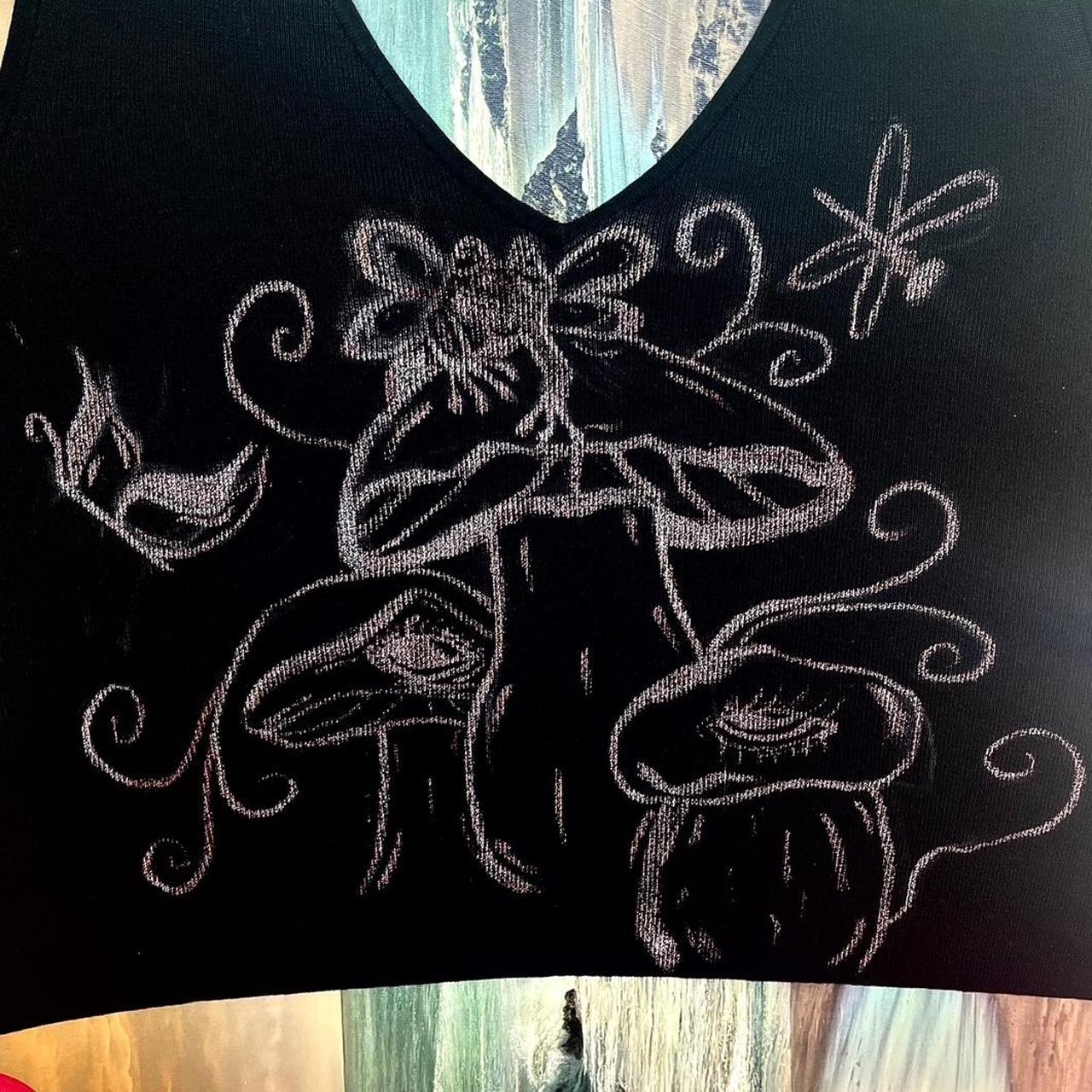 M/L custom handmade-bleach frog fairy mushroom... - Depop