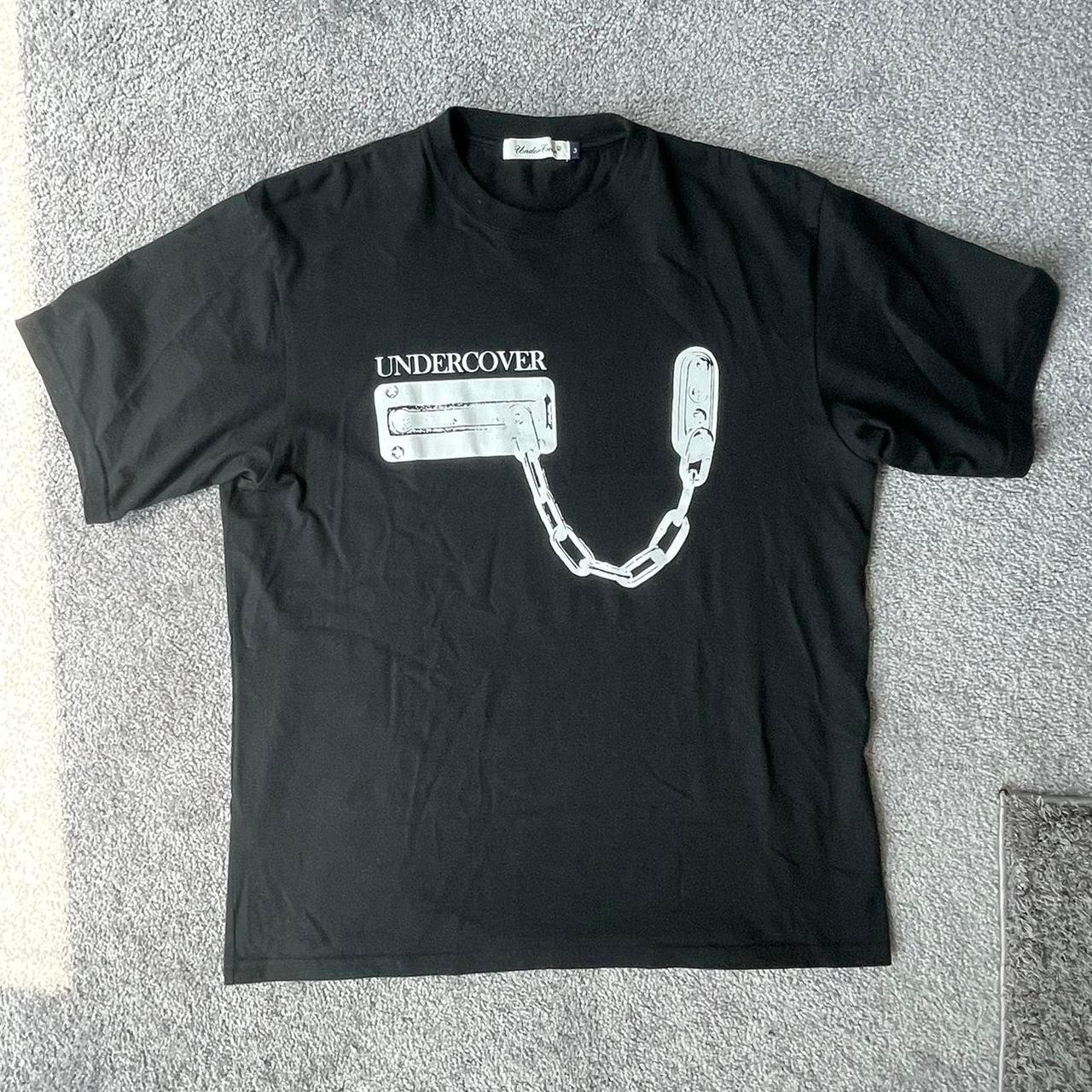Undercover Men's Black T-shirt Undercover Lock... - Depop