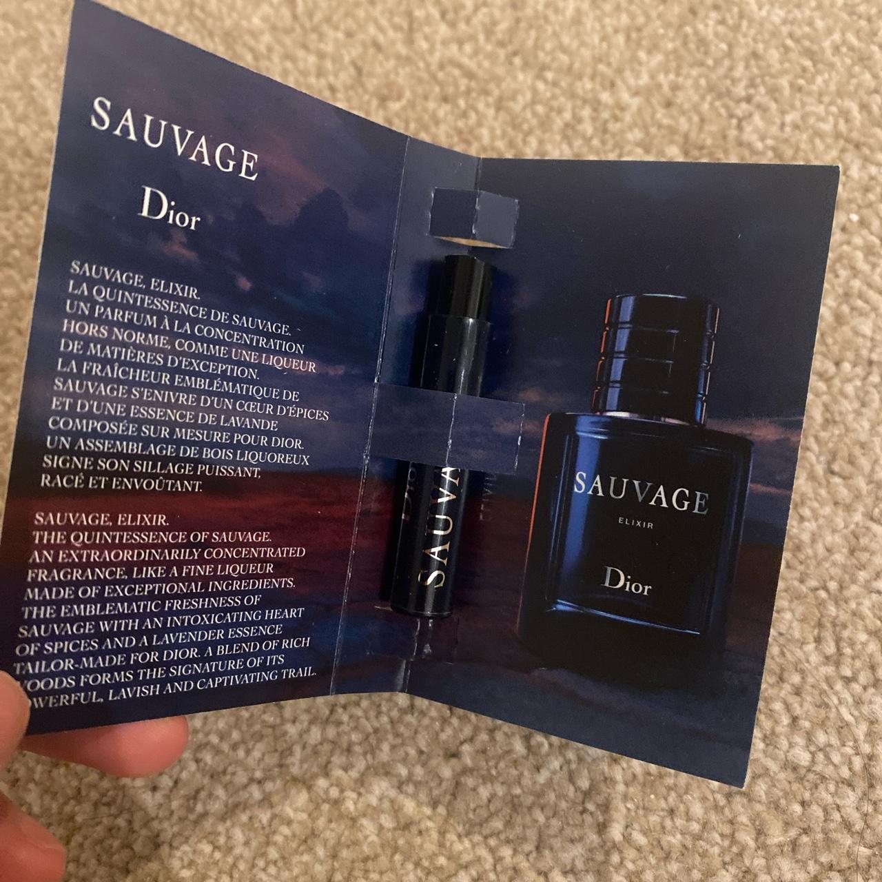 Dior Sauvage perfume sample 1.5ml. Brand new and... - Depop