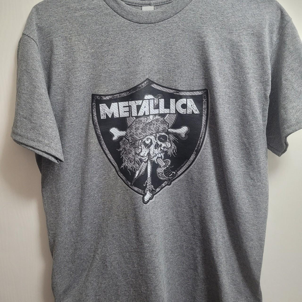 Custom 2013 metallica/ method man t-shirt in size L.... - Depop