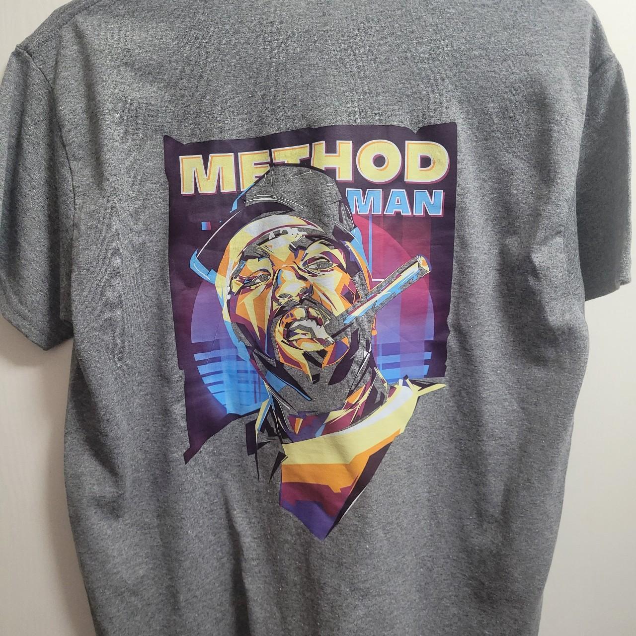 Custom 2013 metallica/ method man t-shirt in size L.... - Depop