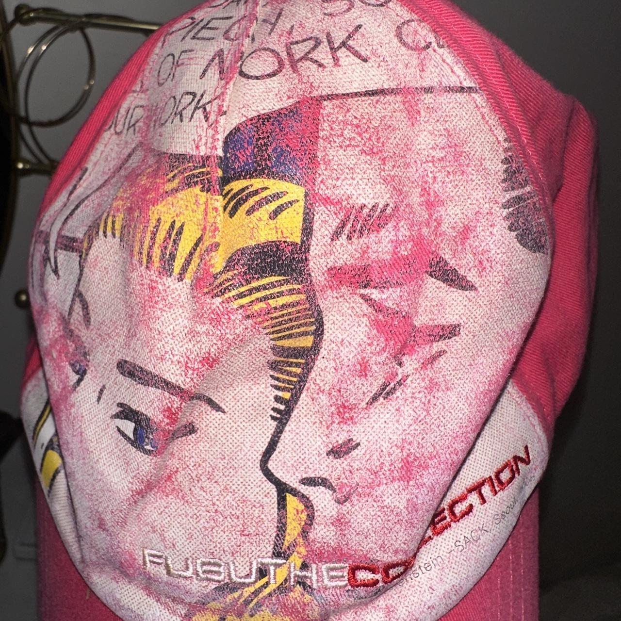 VINTAGE FUBU HAT - hot pink - adjustable strap -... - Depop