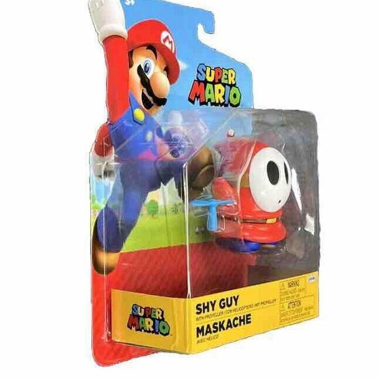 This Super Mario Red Shy Guy Figure Toy with... | Depop