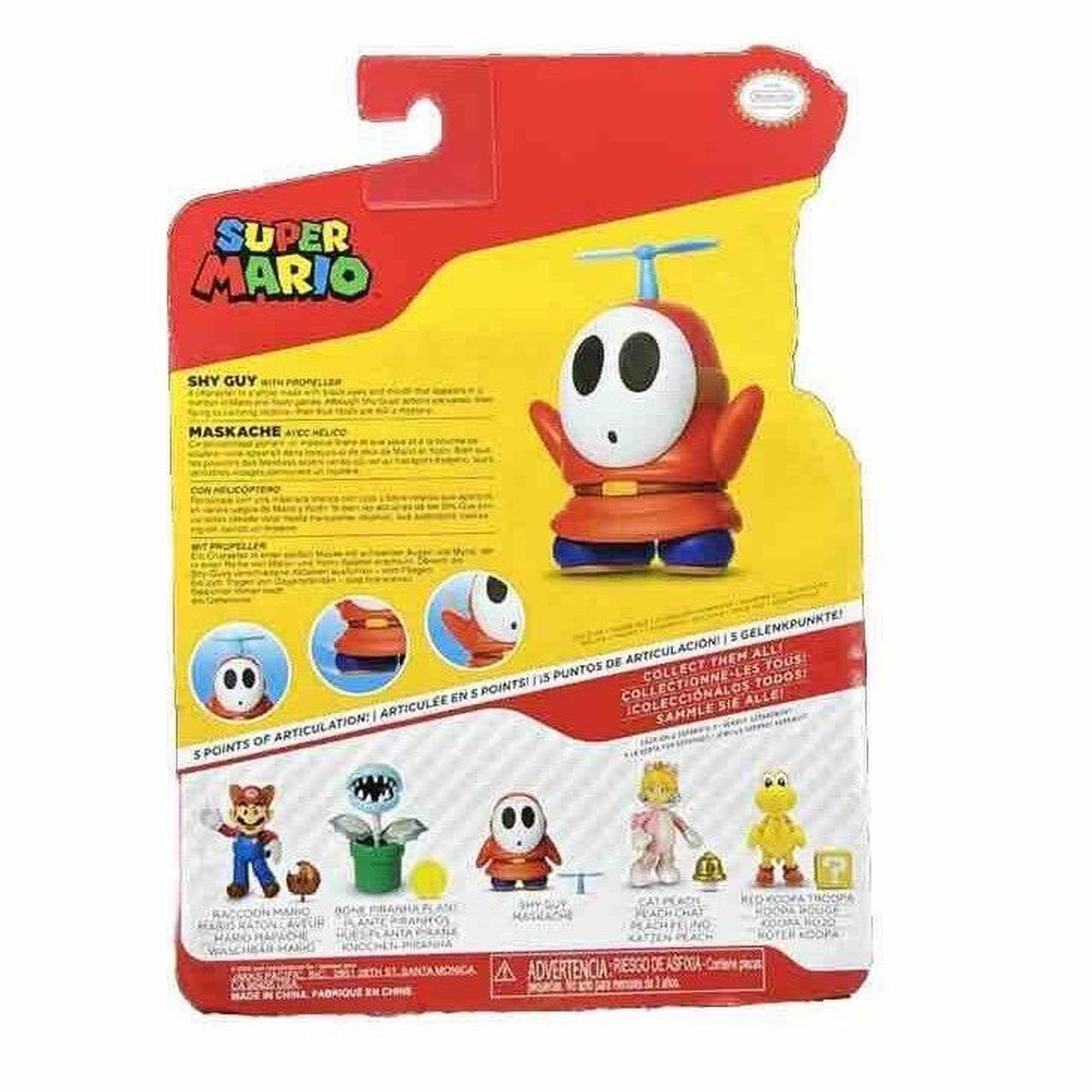 This Super Mario Red Shy Guy Figure Toy with... | Depop