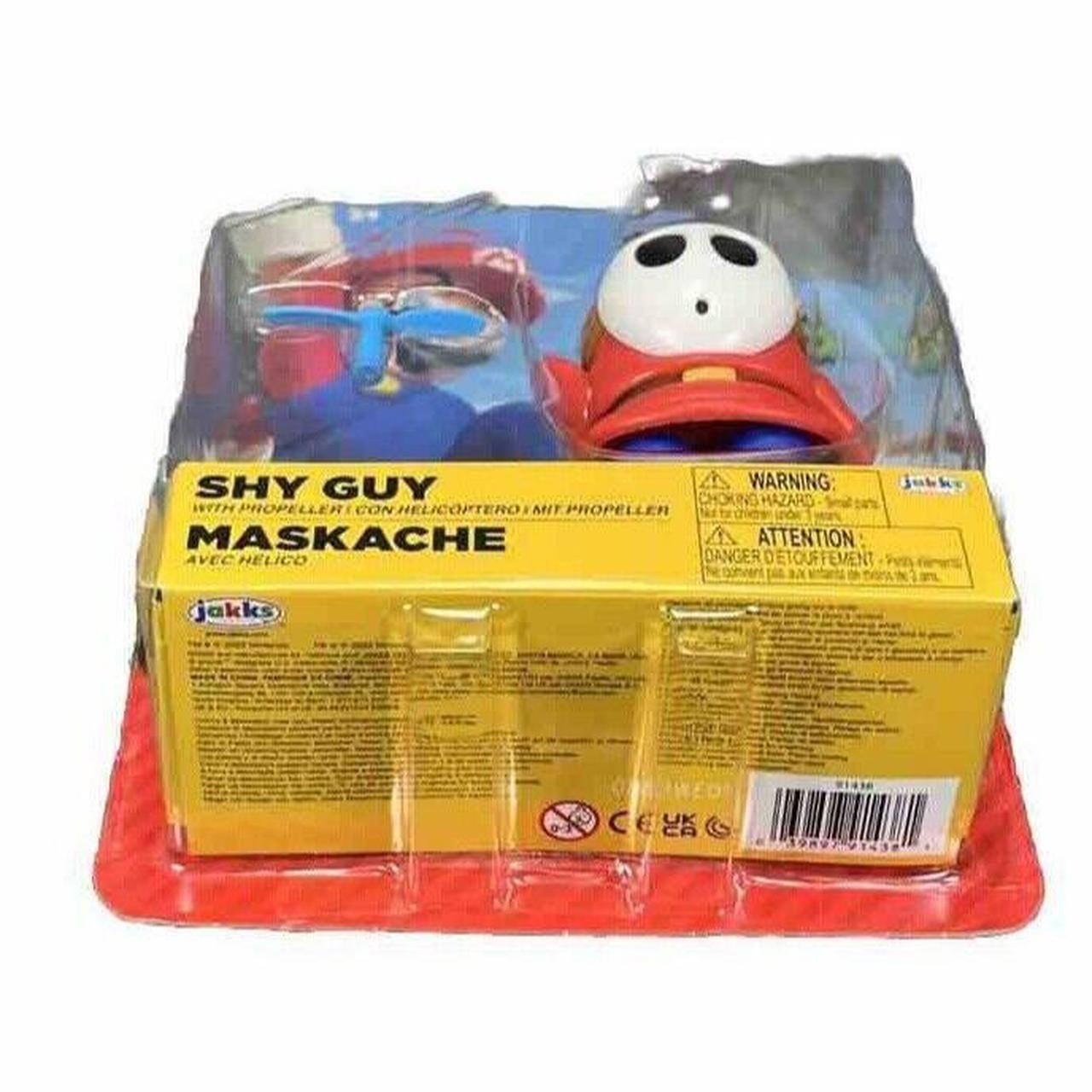 This Super Mario Red Shy Guy Figure Toy with... | Depop