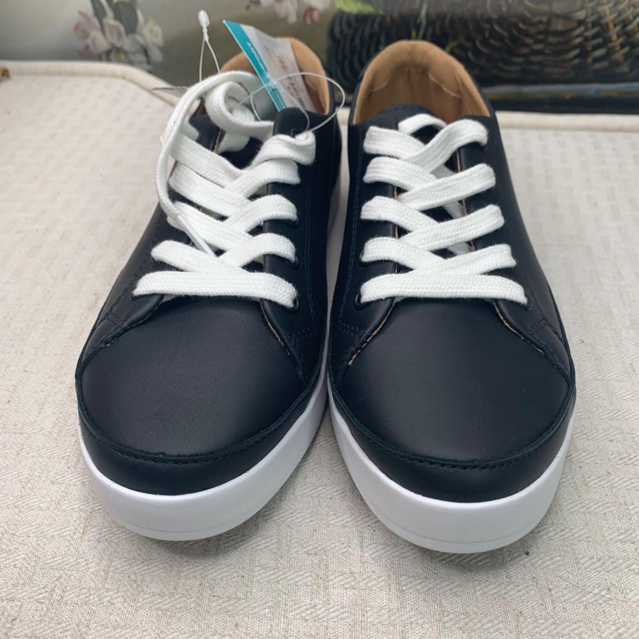 Reef Cushion Sunset Womens Sneakers - Black & White... - Depop