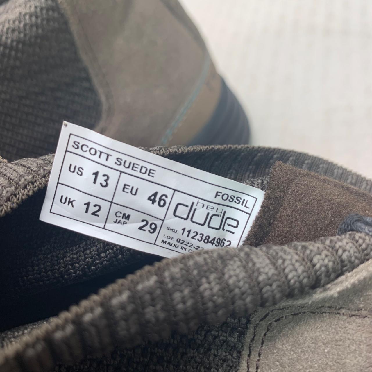 Hey Dude Scott Suede Fossil Ankle Boots US... - Depop