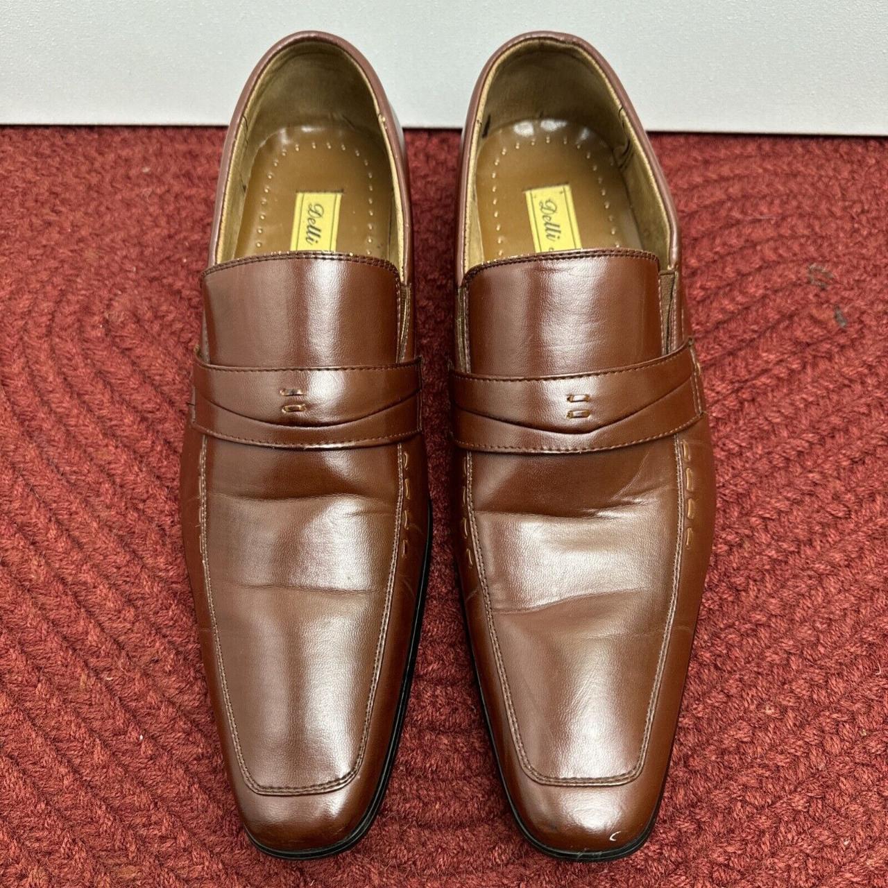 Delli Aldo Men's Square Toe Slippers Loafers Old... - Depop
