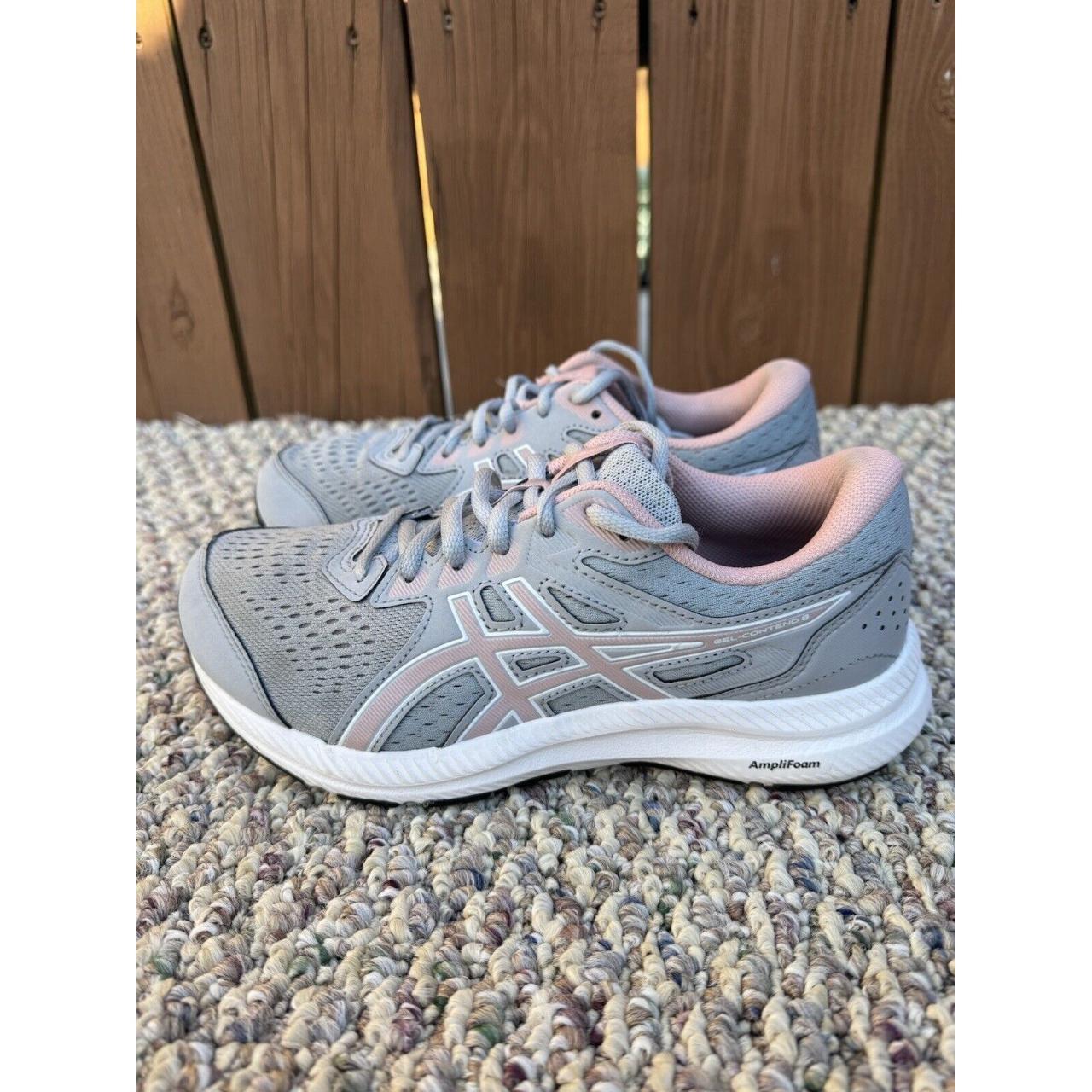 Asics Women's Gel-Contend 7 Sheet Rock-Pink Salt... - Depop